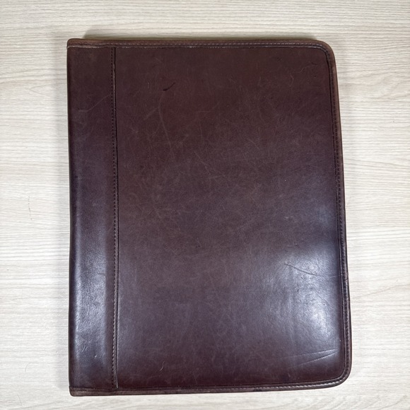 Coach | Accessories | Coach Vintage Chocolate Smooth Leather Document ...